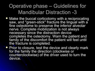 Distraction osteogenesis (5) | PPT