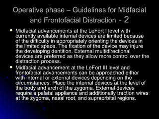Distraction osteogenesis (5) | PPT