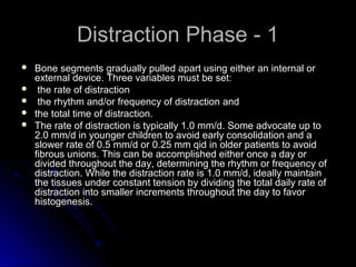 Distraction osteogenesis (5) | PPT