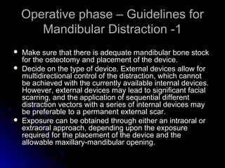 Distraction osteogenesis (5) | PPT