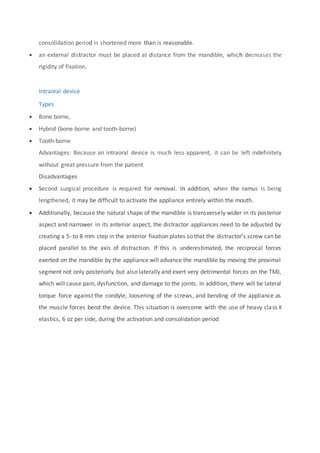 Distraction osteogenesis by Almuzian | PDF