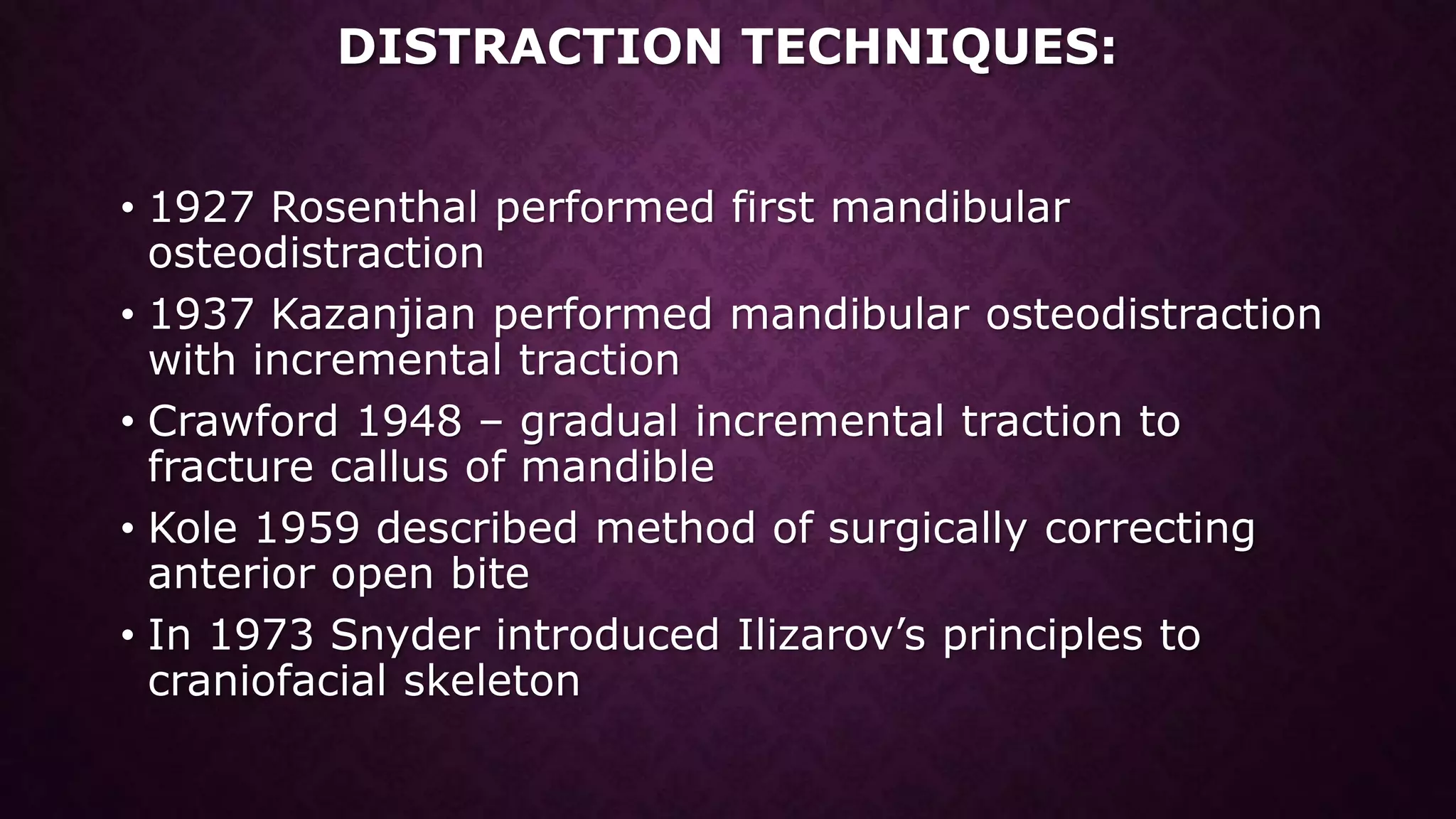 Distraction osteogenesis in maxillofacial surgery | PPTX