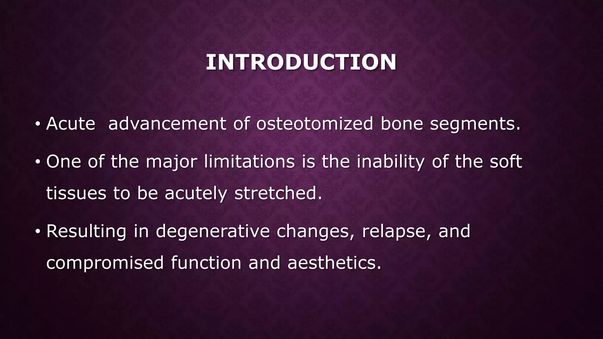 Distraction osteogenesis in maxillofacial surgery | PPTX