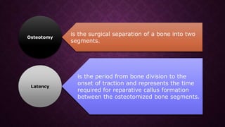 Distraction osteogenesis in maxillofacial surgery | PPTX
