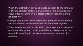 Distraction osteogenesis in maxillofacial surgery | PPTX