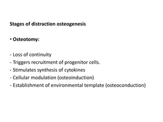 Distraction Osteogenesis of Facial bones | PPT