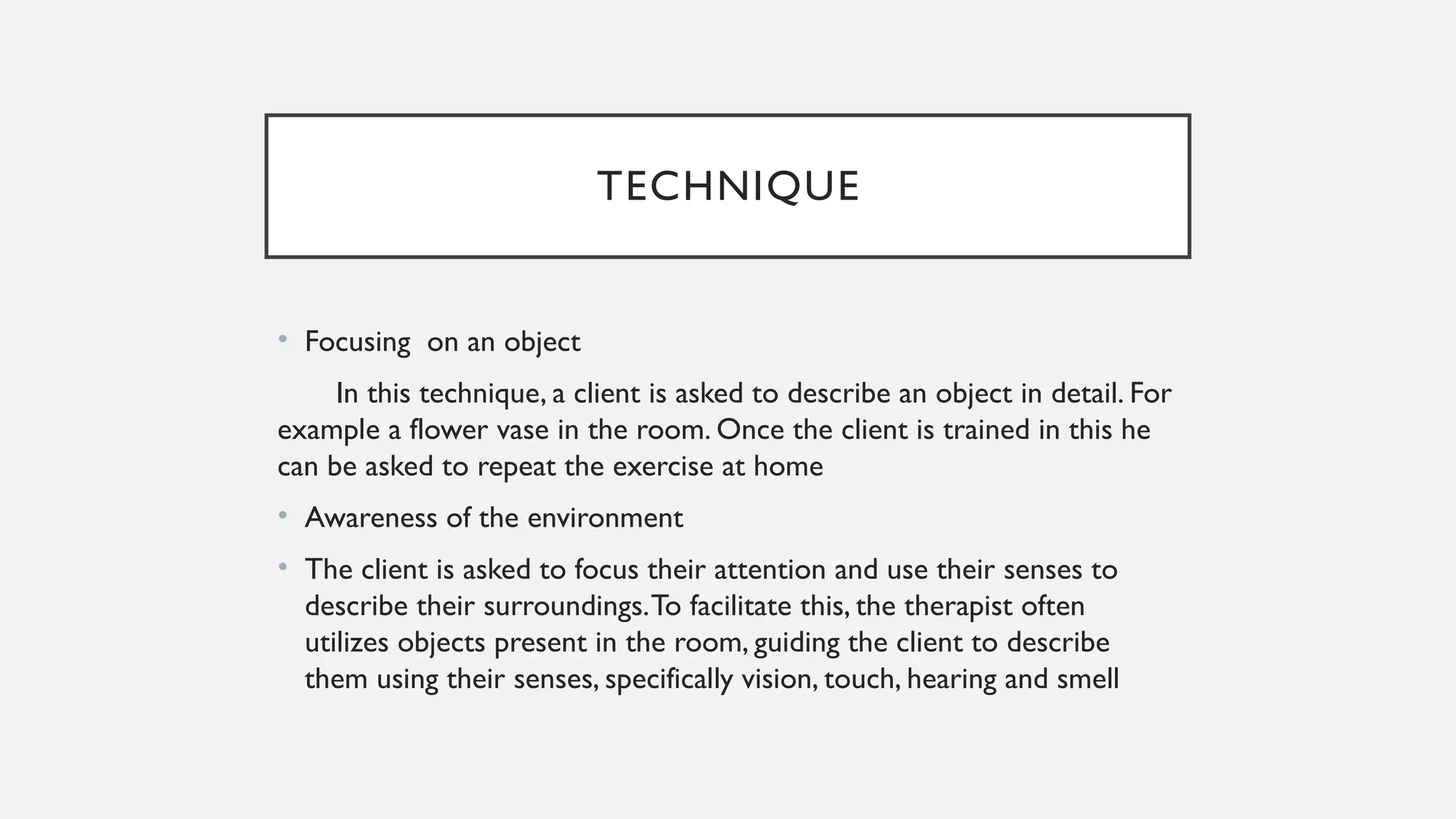 Distraction techniques in CBT . pptx | PPTX