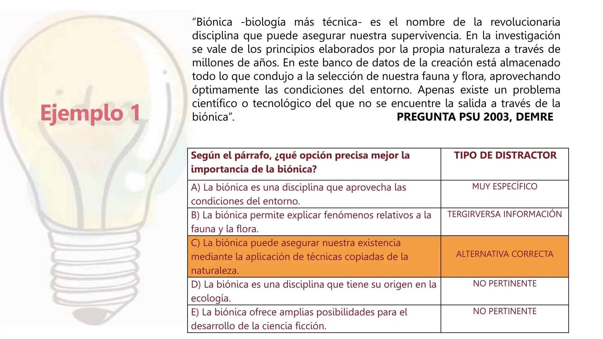 DISTRACTORES EN LA PSU DE LENGUAJE_final.pptx