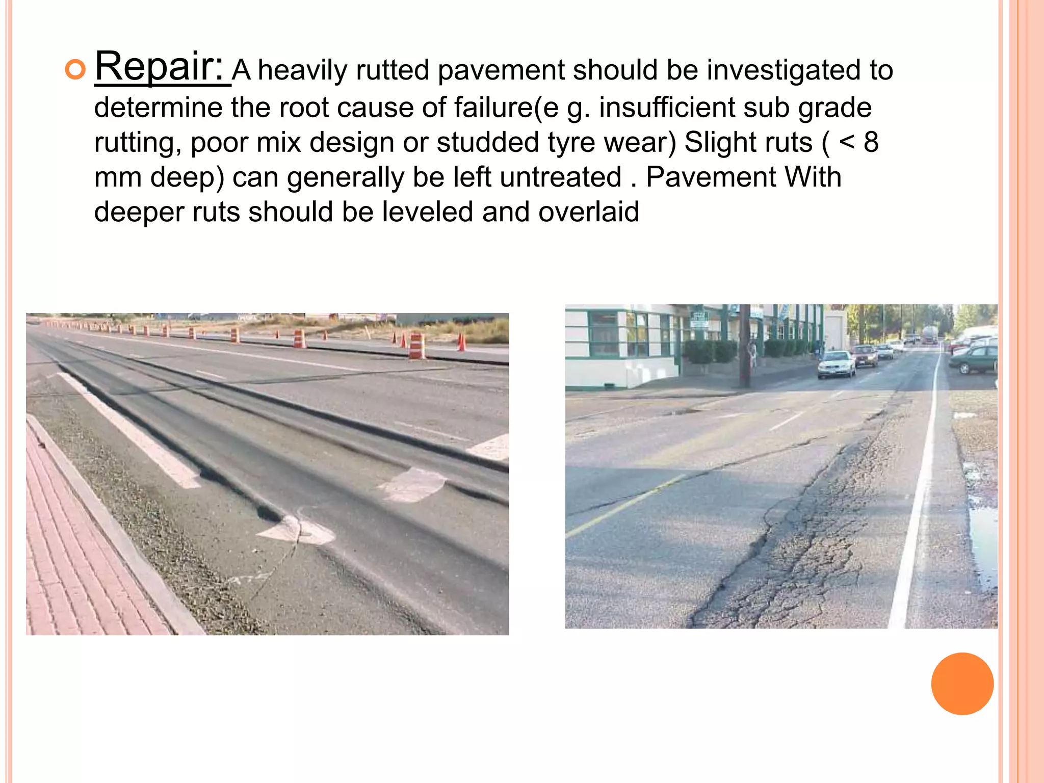 DISTRESS AND DEFECTS ON ROAD PAVEMENT.pptx