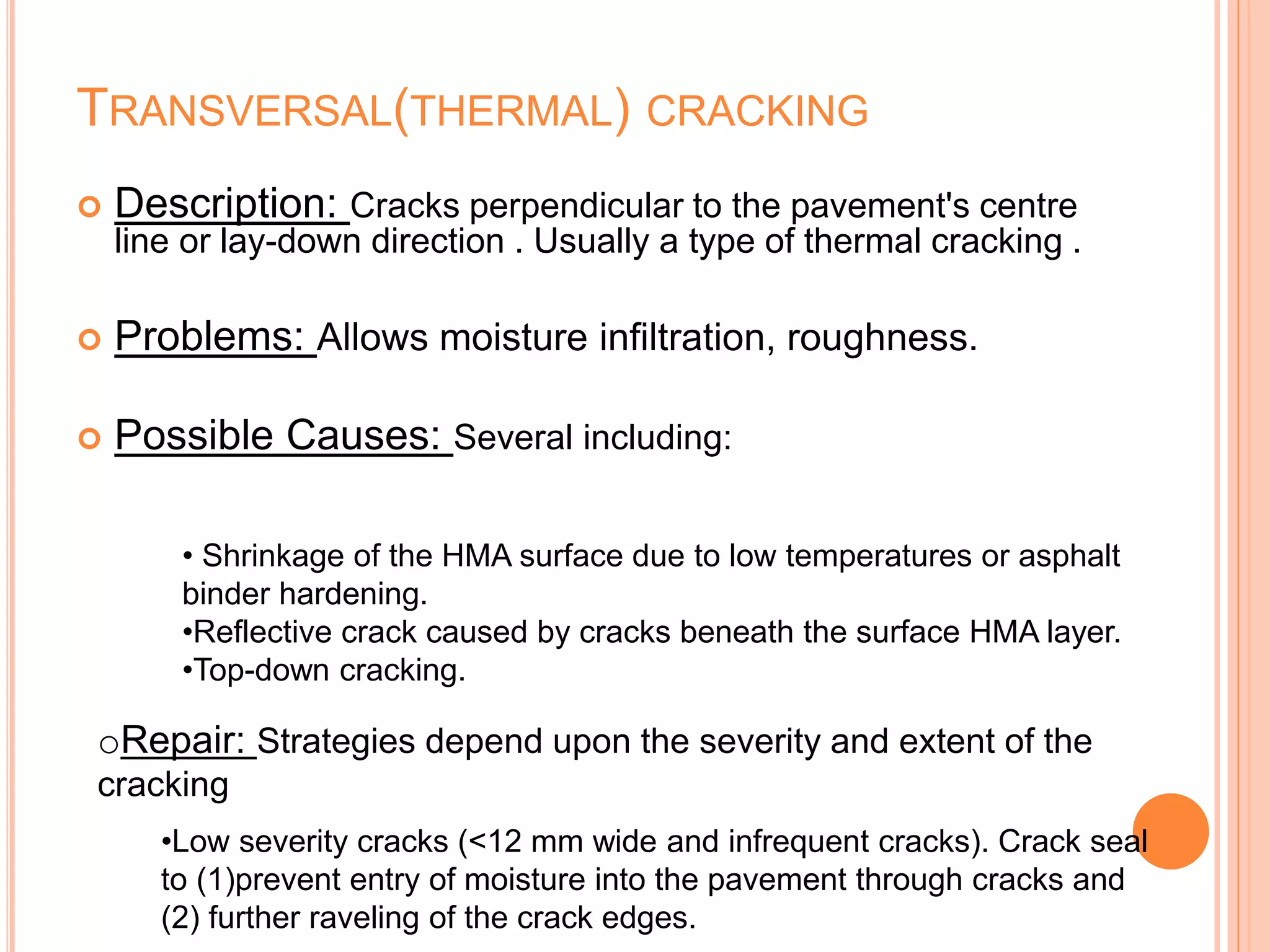 DISTRESS AND DEFECTS ON ROAD PAVEMENT.pptx