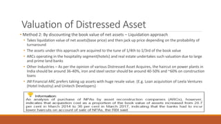 Stressed Assets in India | PPTX