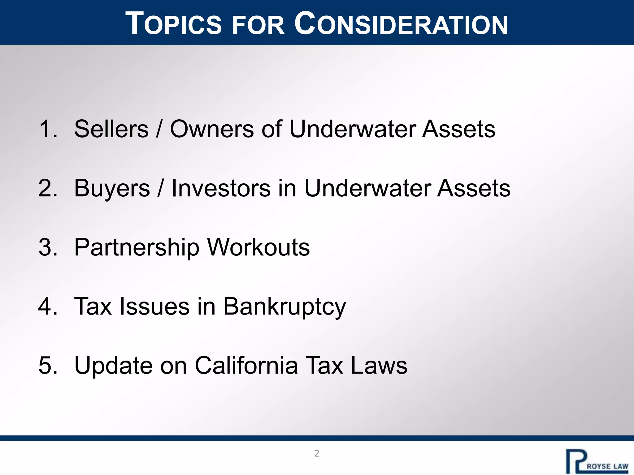 Distressed real estate presentation version | PPT
