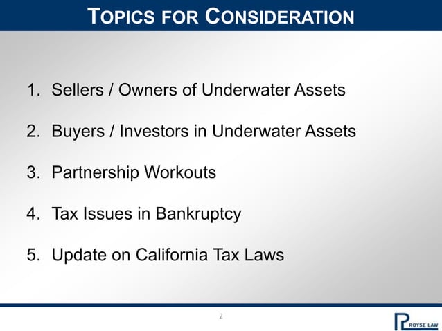 Distressed real estate presentation version | PPT