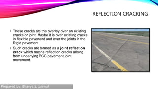 Distresses in the pavement | PPTX