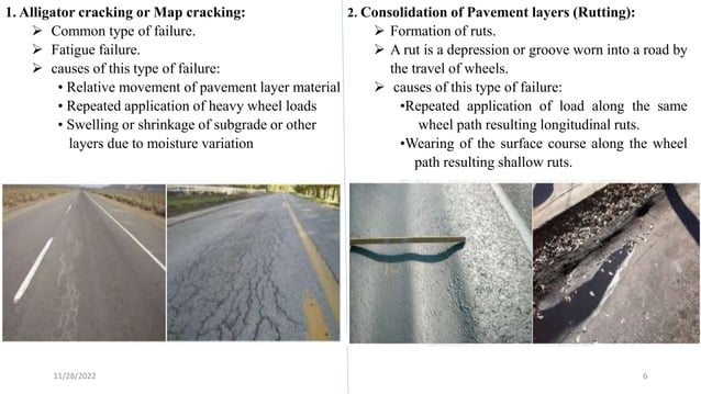 Distress in Pavement.pptx | Geology | Science