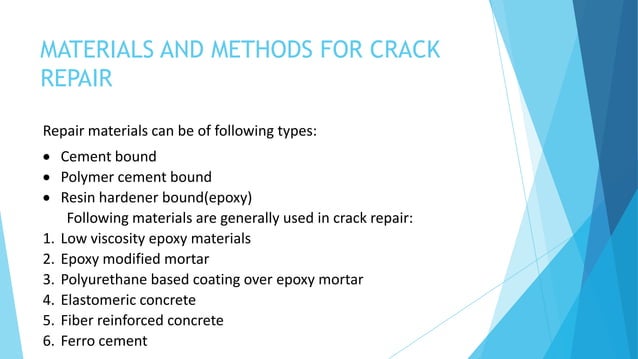Distress of concrete structures & their repair techniques | PPTX