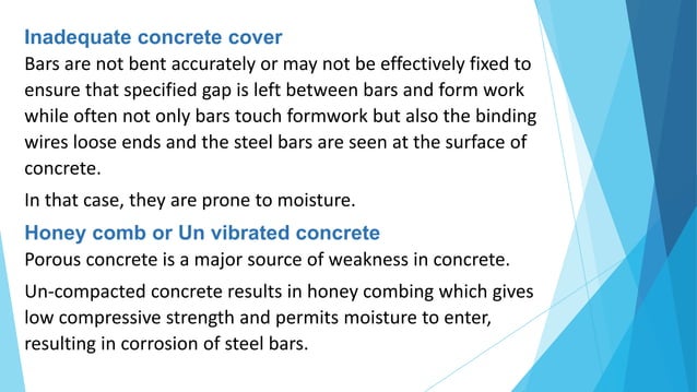 Distress of concrete structures & their repair techniques | PPTX