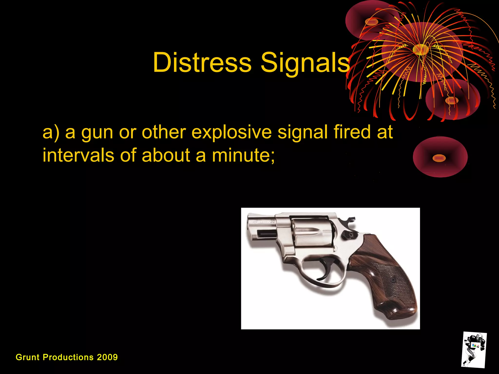 Distress signals lrg | PPT