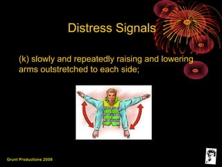 Distress signals lrg | PPT
