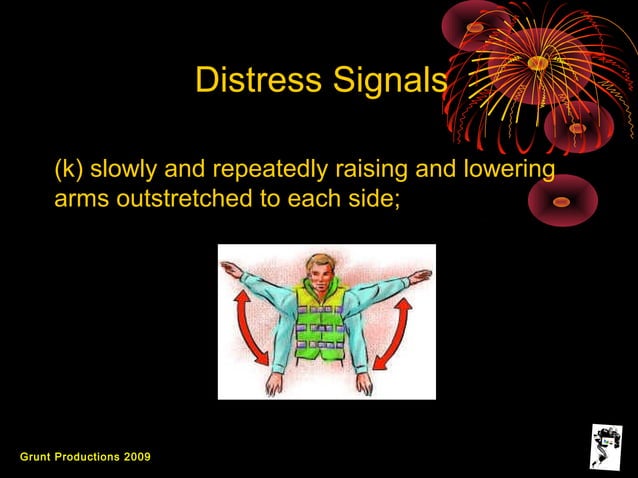 Distress signals lrg | PPT