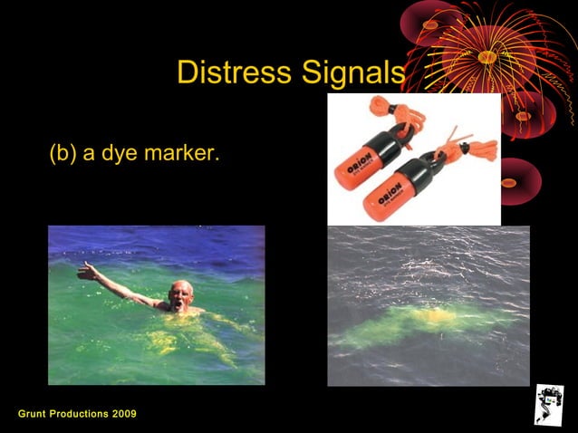 Distress signals lrg | PPT