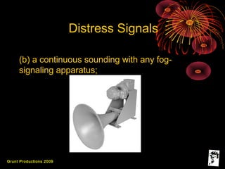 Distress signals lrg | PPT