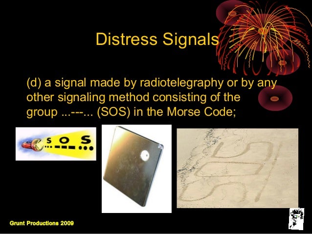 Distress signals lrg