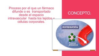 Distribución (Farmacocinética) | PPTX
