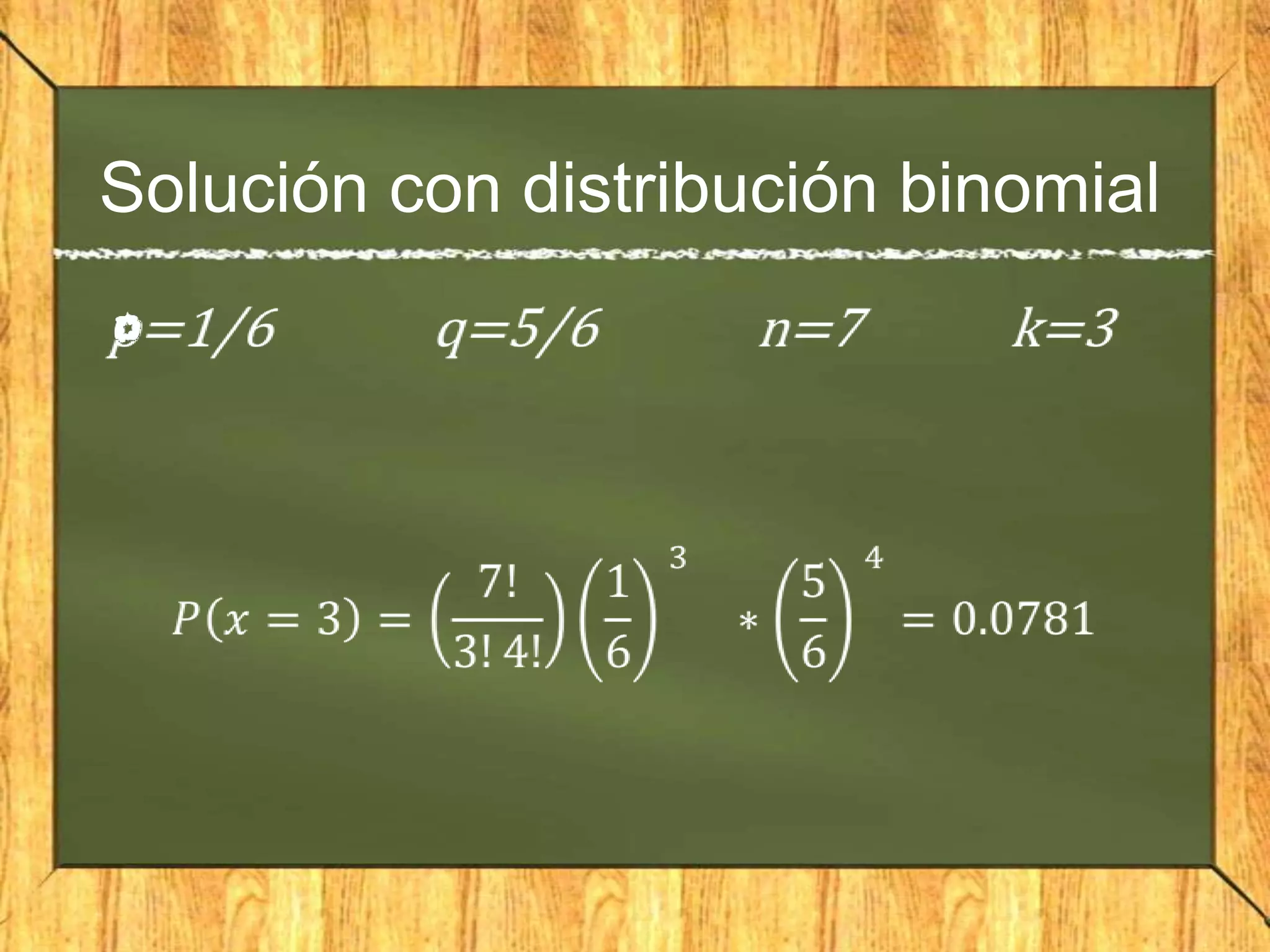 Distribución binomial bernoulli | PPTX