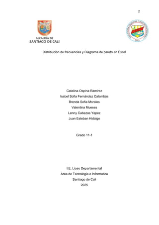 Distribución de frecuencias y Diagrama de pareto en Excel.pdf