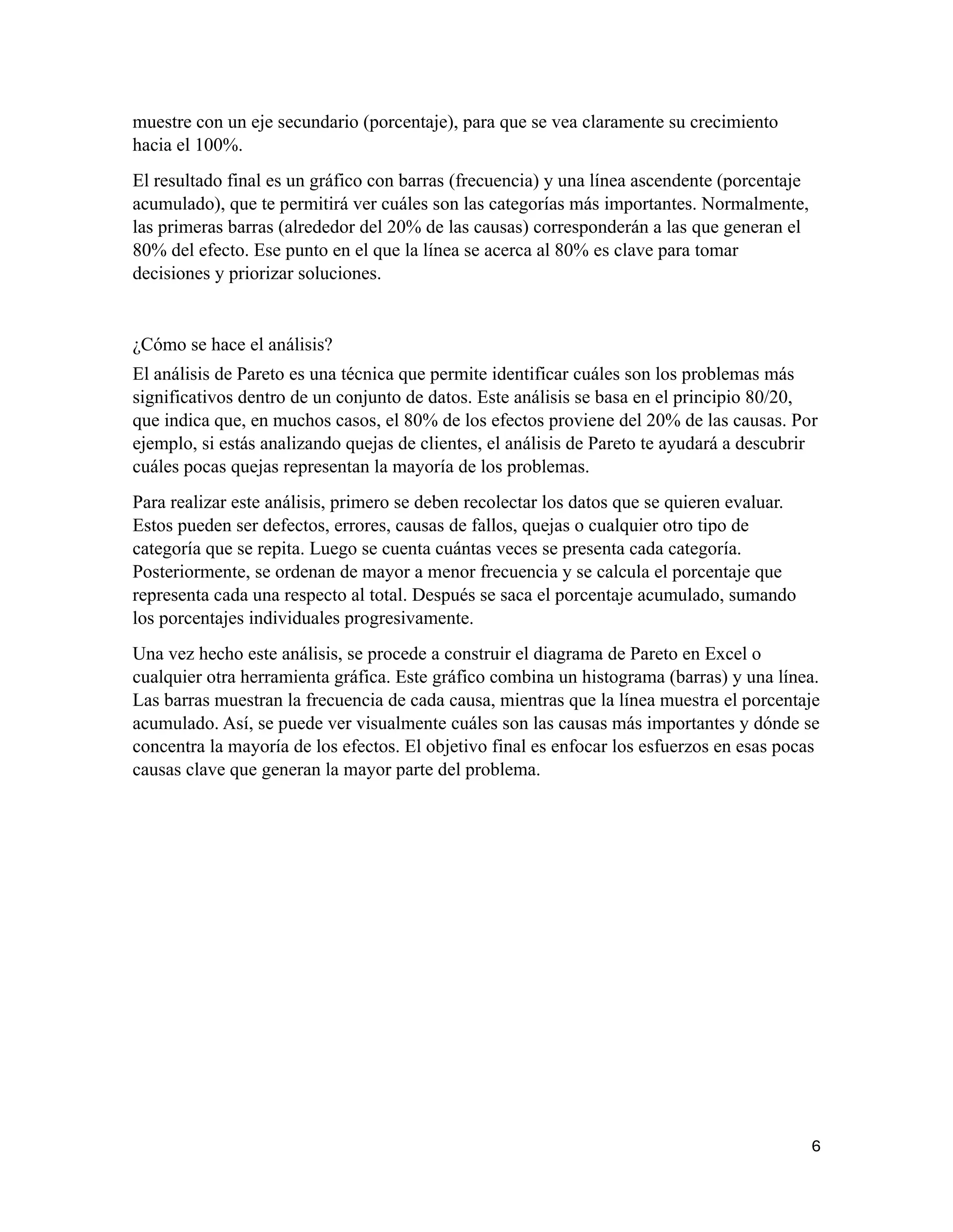 Distribución De Frecuencias y Diagrama De Pareto En Excel..pdf