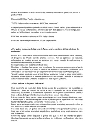 Distribución De Frecuencias Y Diagrama De Pareto En Excel.pdf