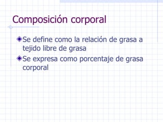 DistribucióN De La Grasa Corporal | PPT
