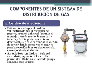 Distribución del gas natural | PPTX