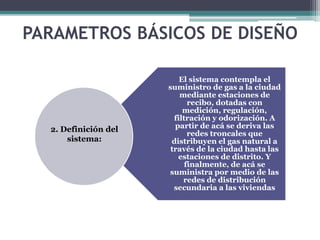 Distribución del gas natural | PPTX