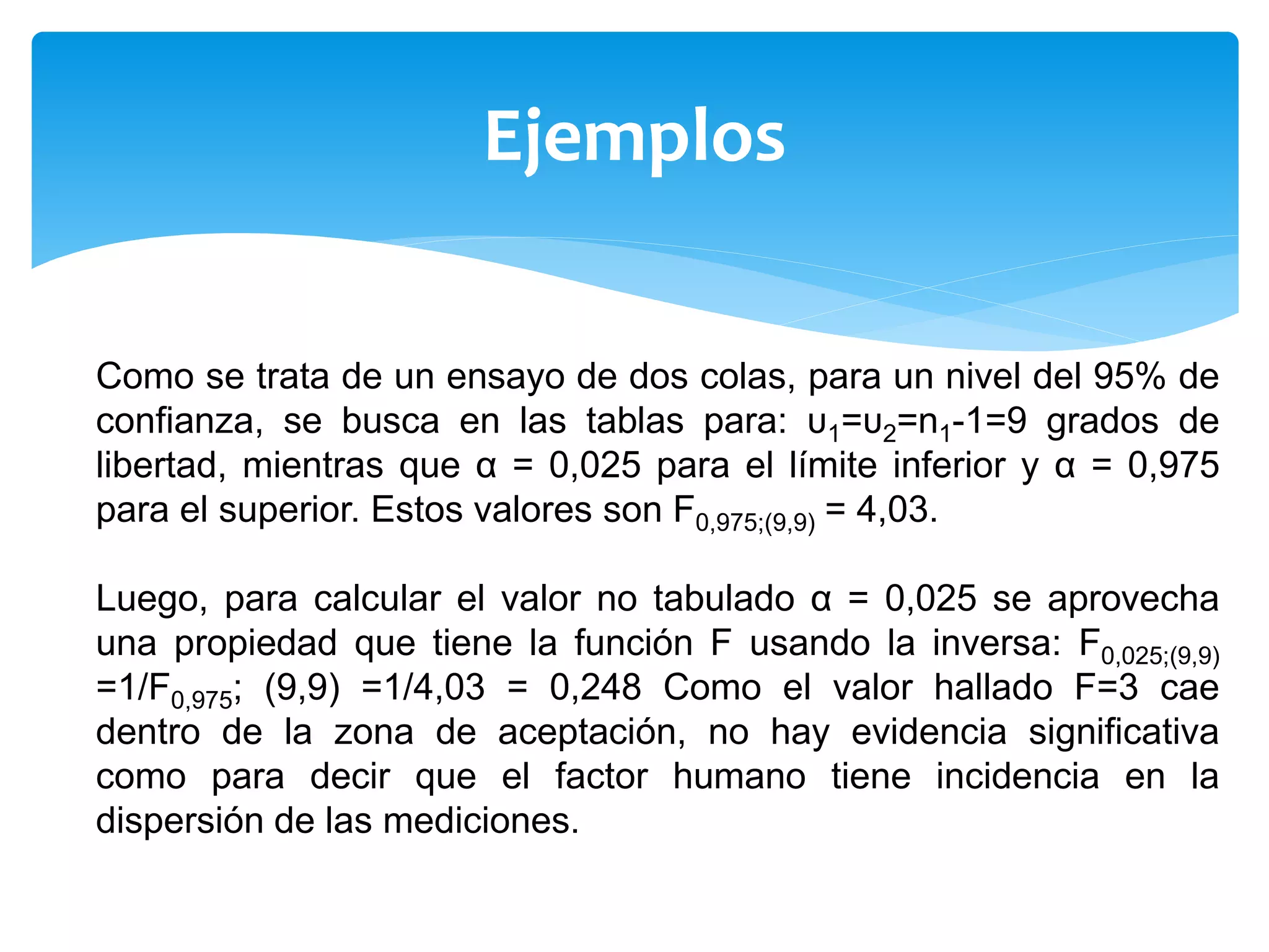 Distribución f de fisher snedecor | PDF | Physics | Science