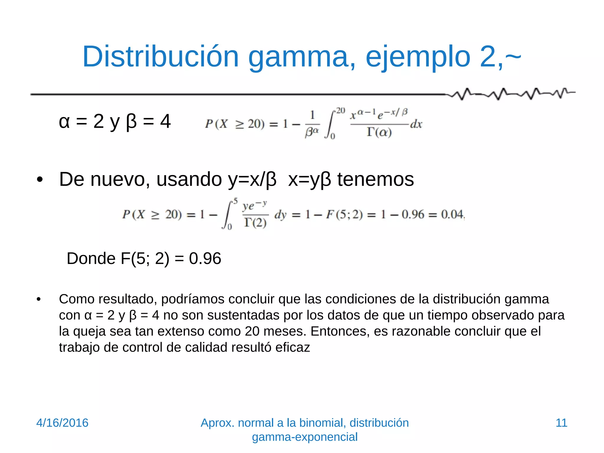 Distribución gamma y exponencial | PDF