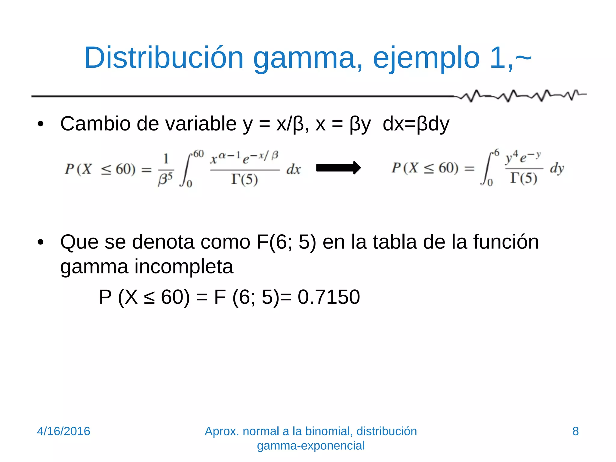 Distribución gamma y exponencial | PDF