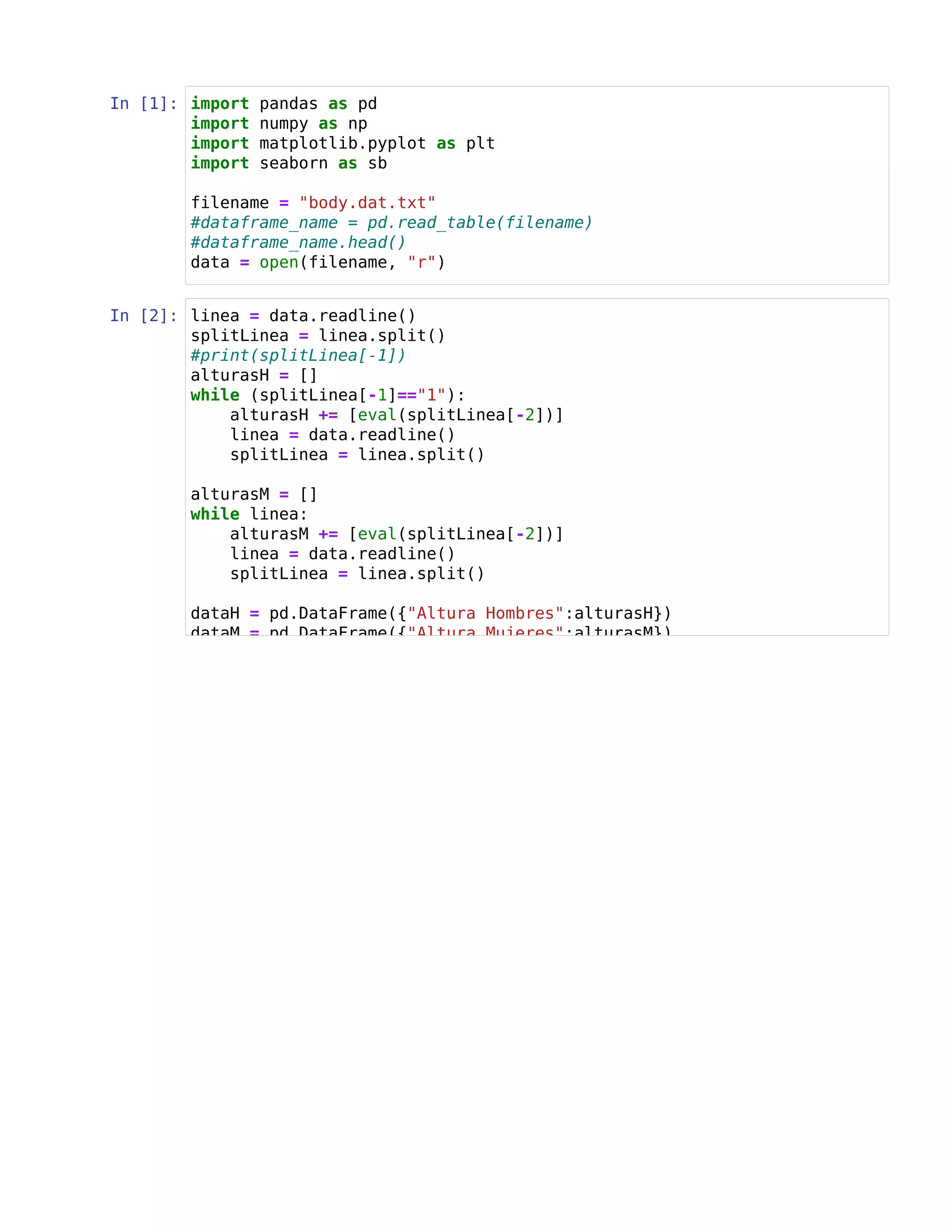 Distribución normal jupyter notebook | PDF