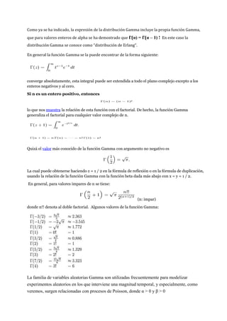 Distribucion 1 gamma | DOC
