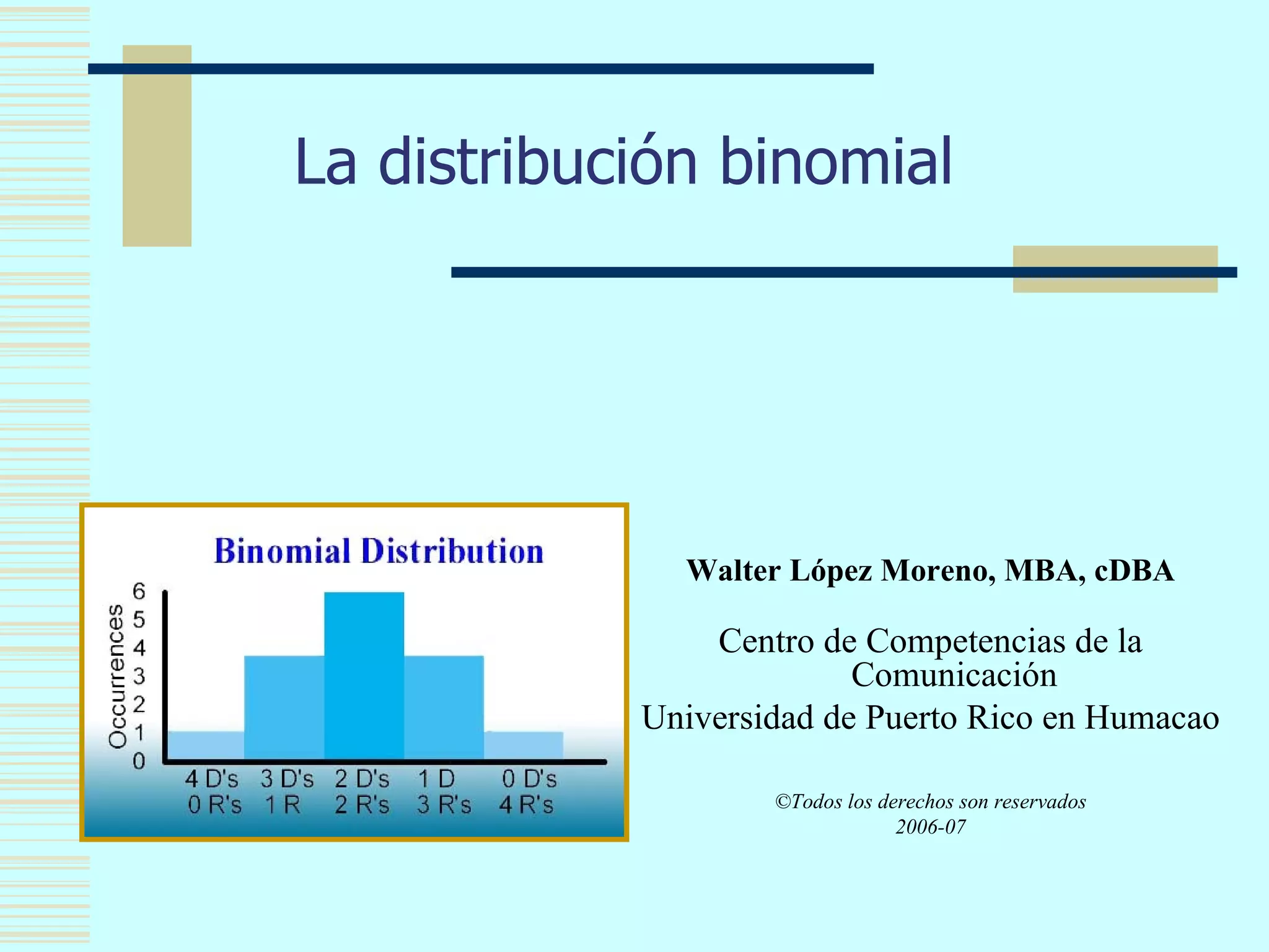 Distribucion Binomial | PPT