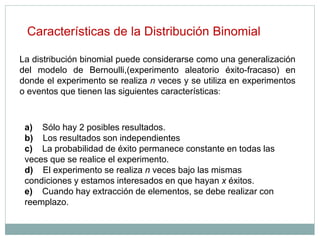 Distribucion binomial | PPTX
