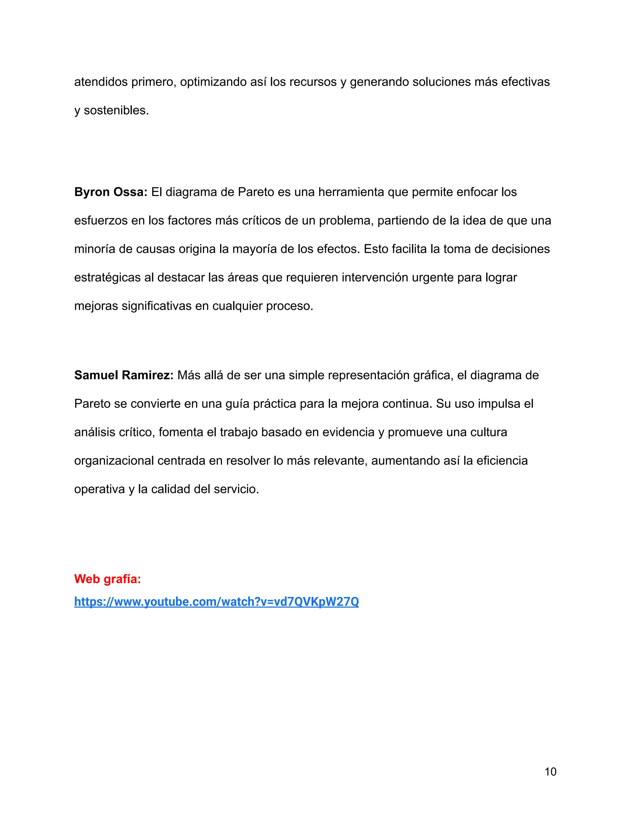 Distribución de frecuencias y Diagrama de Pareto en Excel - Trabajo ...