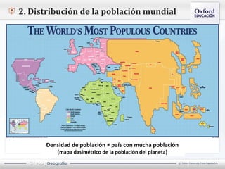Distribucion de la Población Mundial | PPT