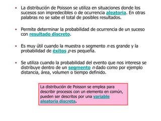 DISTRIBUCION DE POISSON.ppt