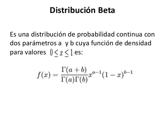 Distribucion de probabilidad