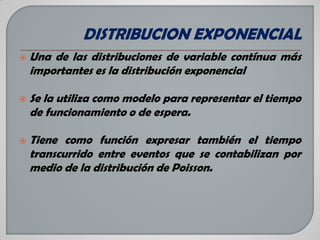 Distribucion exponencial | PDF