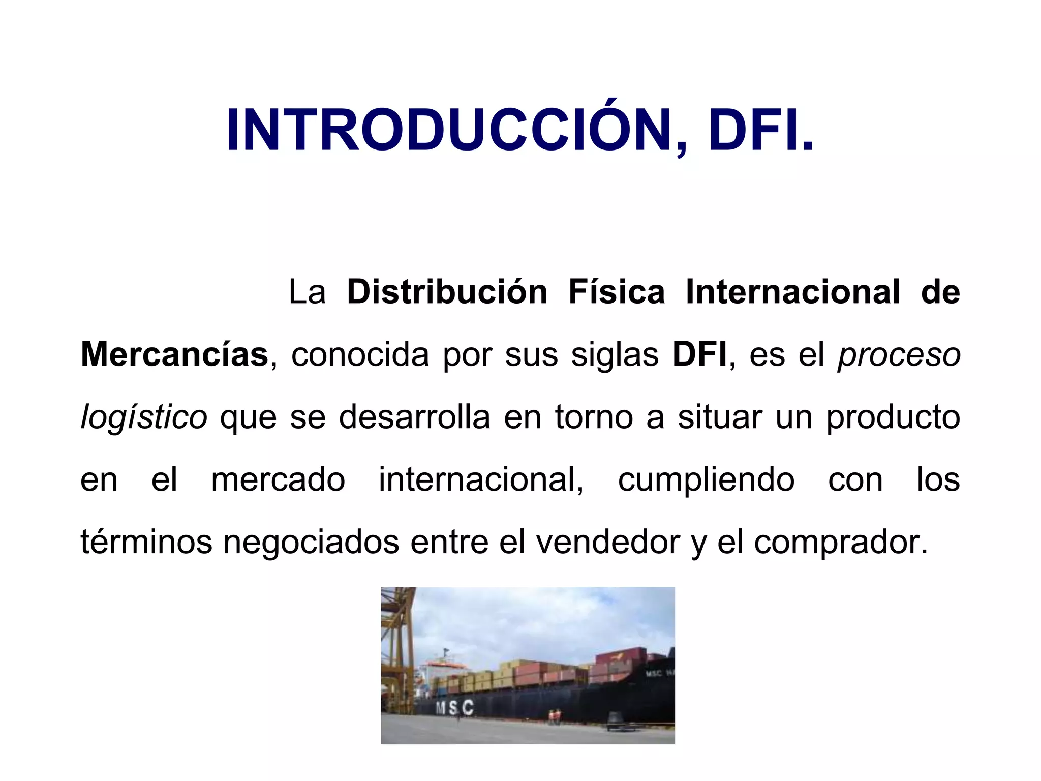distribucion fisica internacional | PPT