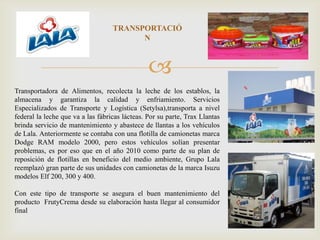 Distribucion frutycrema | PPTX