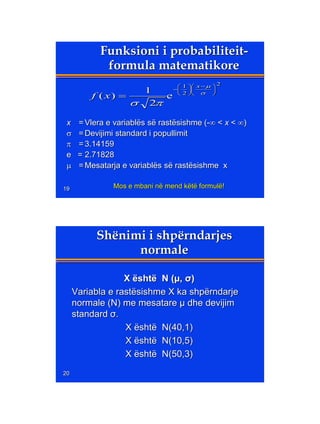 Distribucioni normal | PDF